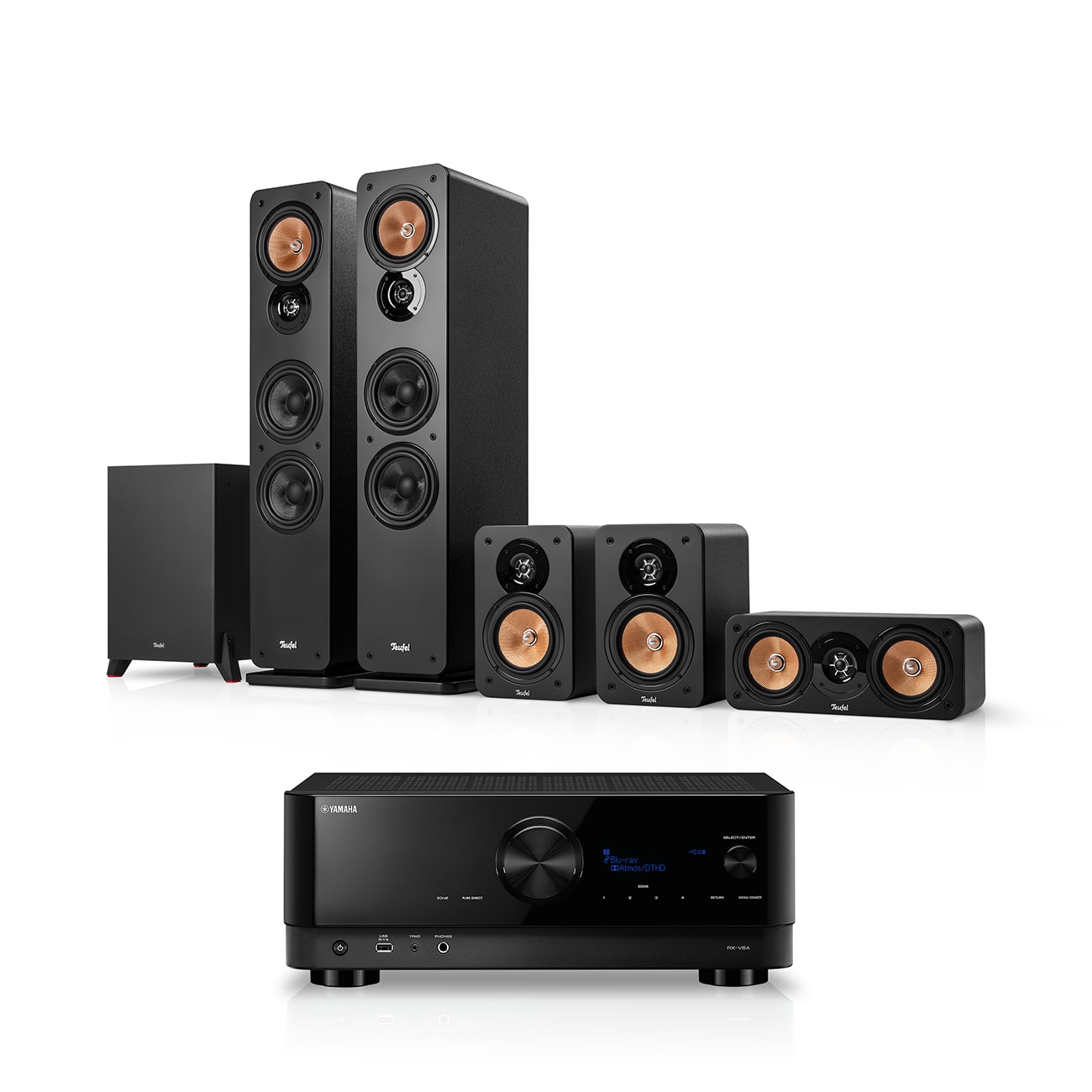 ULTIMA 40 Surround + Yamaha RX-V6A | Teufel